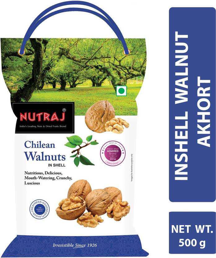 Nutraj Chilean Walnut Inshell Walnuts Price in India - Buy Nutraj ...