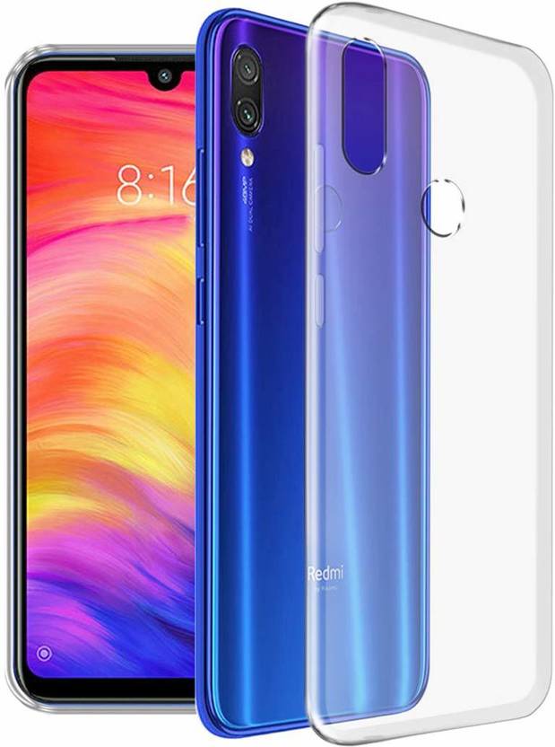 JaipurCrafts Back Cover for redmi note 7s simple back cover transparent ...