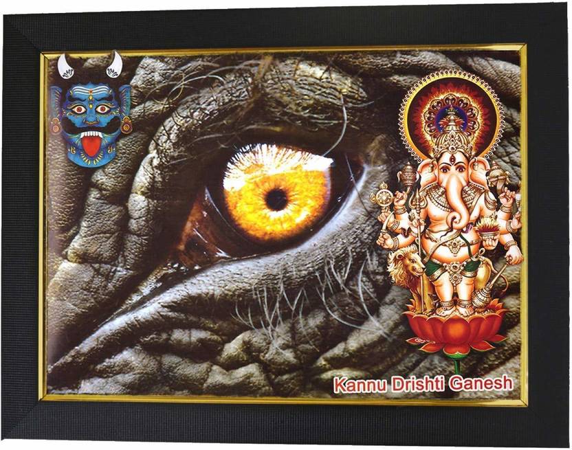 99CRAFTS Evil Eye Blocker and Remover/kanu Disti vinayaka/Ganesh Photo ...