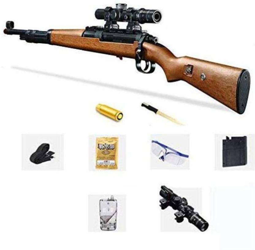 arya enterprise PUBG Sniper Rifle Toy Gun Kar98K - with Laser Target ...
