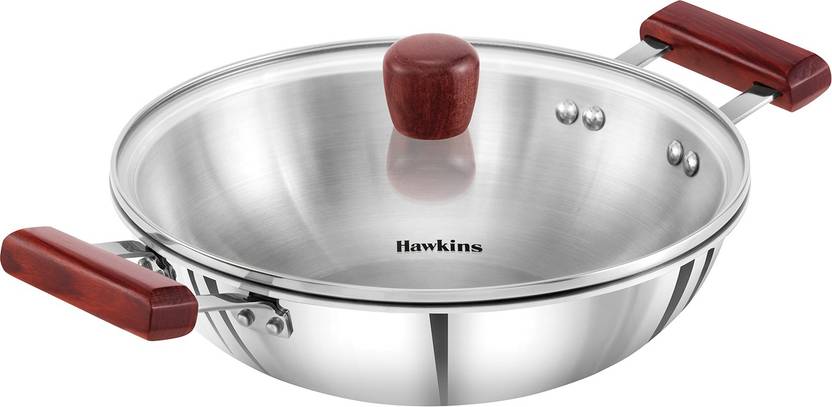 HAWKINS TriPly Fry Pan 26 cm diameter with Lid Price in India - Buy ...