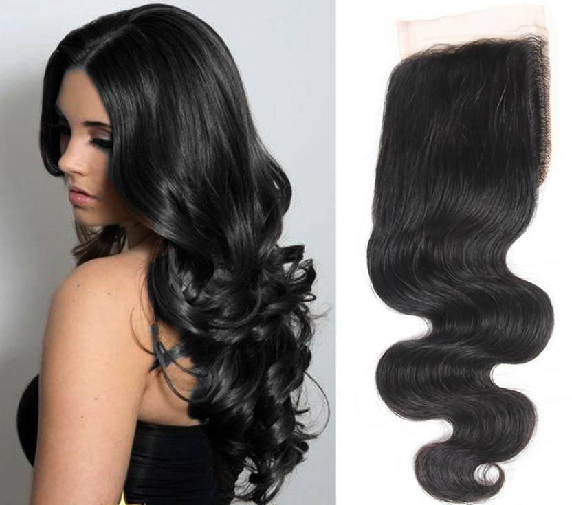 Moresoo 10 Inch , Body Wave,Natural Black : Remy Human Body Wave Hair ...