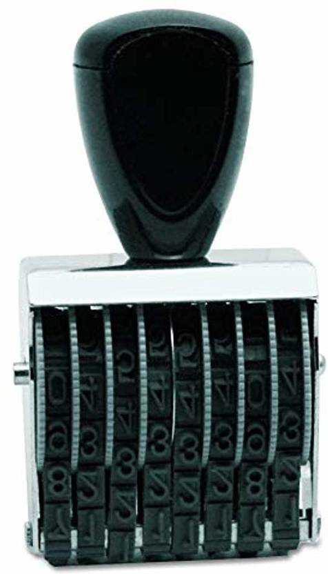 MyLifeUNIT 8 Digit Rubber Number Stamps Rubber stamp Price in India ...