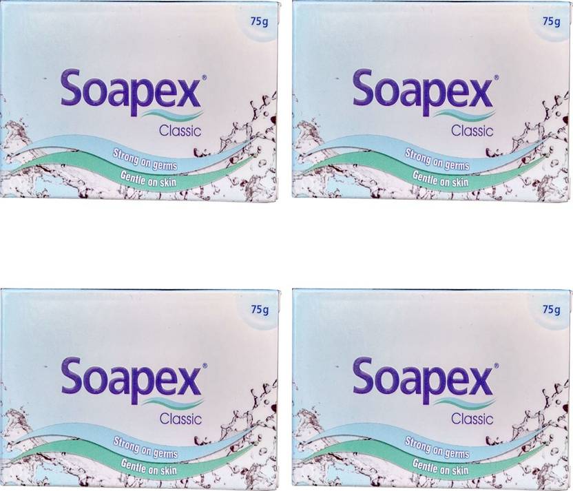 Soapex Classic Soap ( 75gm*Pack of 4) - Price in India, Buy Soapex ...