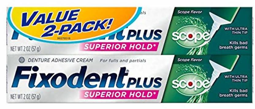 Fixodent Food Seal Plus Scope Denture Adhesive Toothpaste - Buy Baby ...