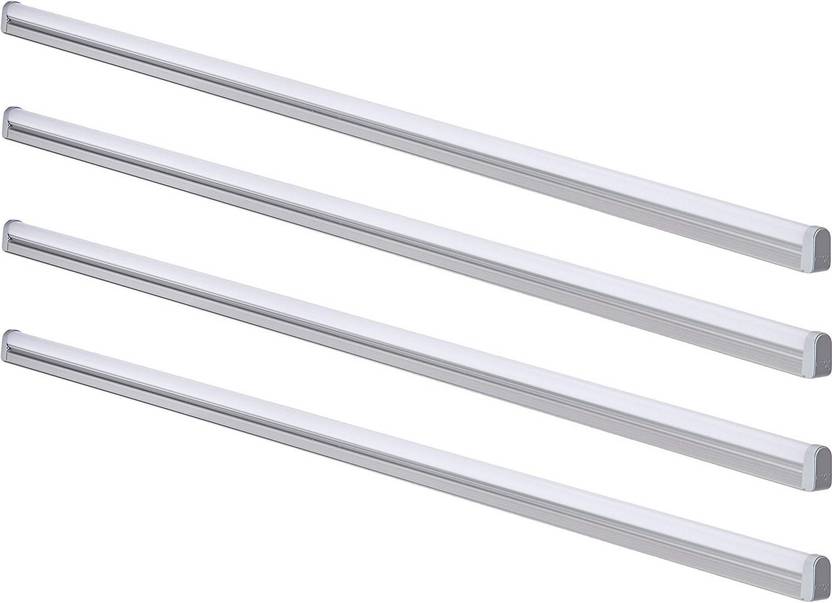 Syska Syska Tubelight 4 Feet 18 Watt (Pack of 4) Straight Linear LED ...