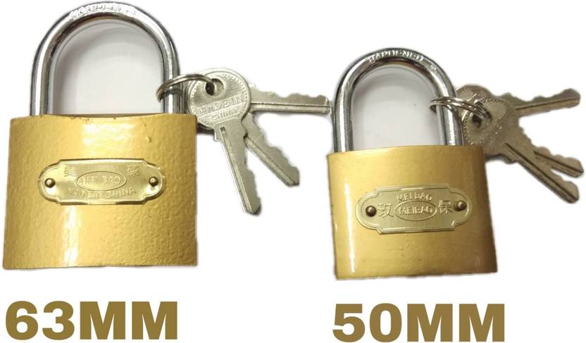 MEIBAO COMBO OF 63MM AND 50MM @ DOOR LOCKS Lock - Buy MEIBAO COMBO OF ...