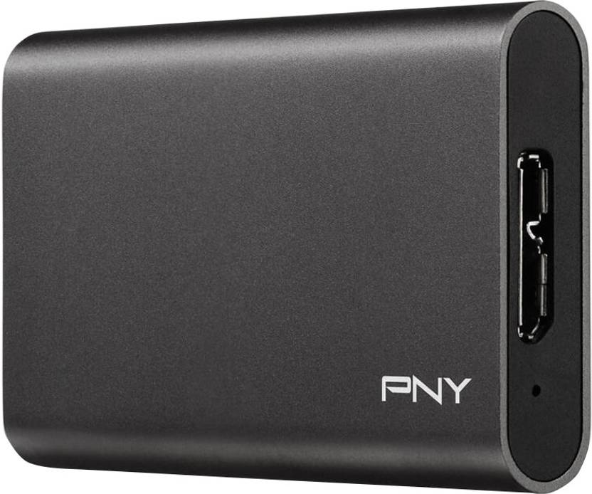 PNY Portable SSD Elite USB 3.1 480 GB External Solid State Drive with ...