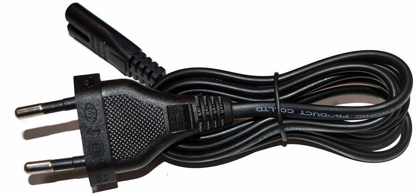 QUANTUM Detachable AC Power Cord, Cable (165 cm 1.65 m Power Cord ...