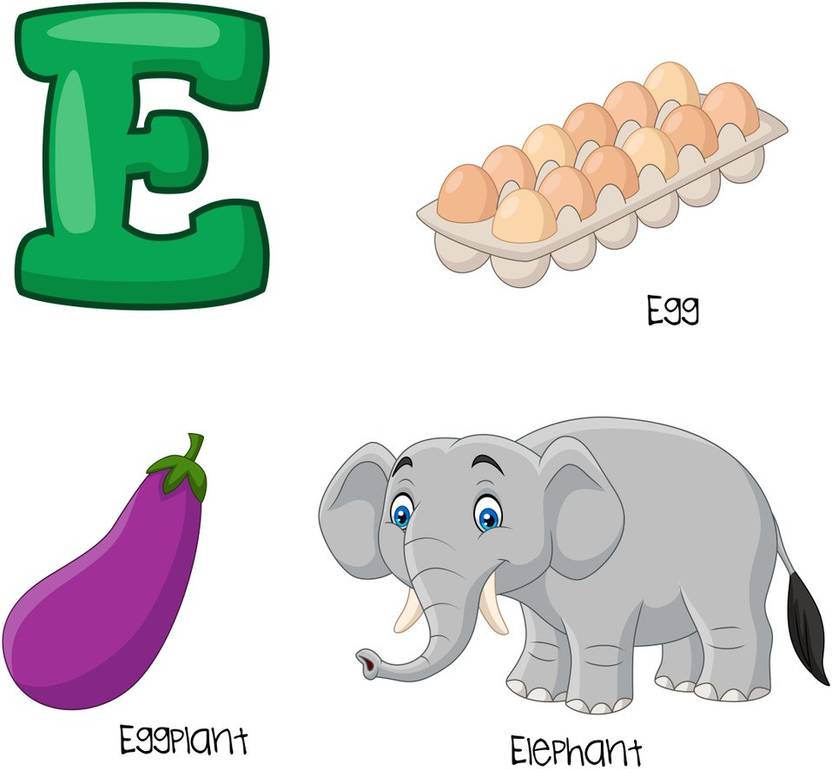 alphabet e for |poster for kids|alphabest posters|number posters|kids ...