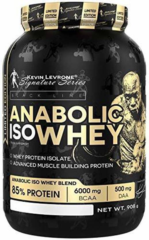 kEVIN lEVRONE Black Line Anabolic Iso Whey Whey Protein Price in India ...