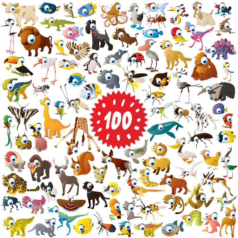 100 animal |poster for kids|alphabest posters|number posters|kids ...