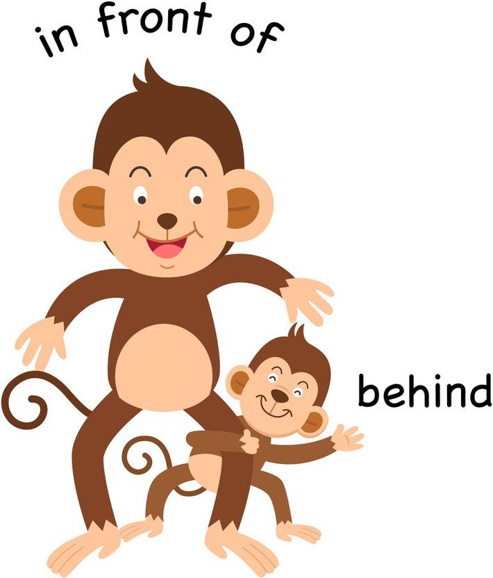 difference between infront and behind learning charts for kids premium ...
