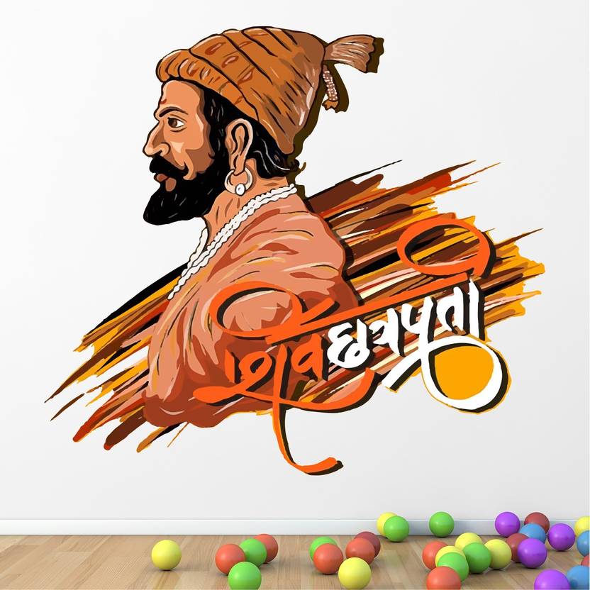 StickMe 65 cm Chhatrapati Shivaji Maharaj - Shivray - Janata Raja ...
