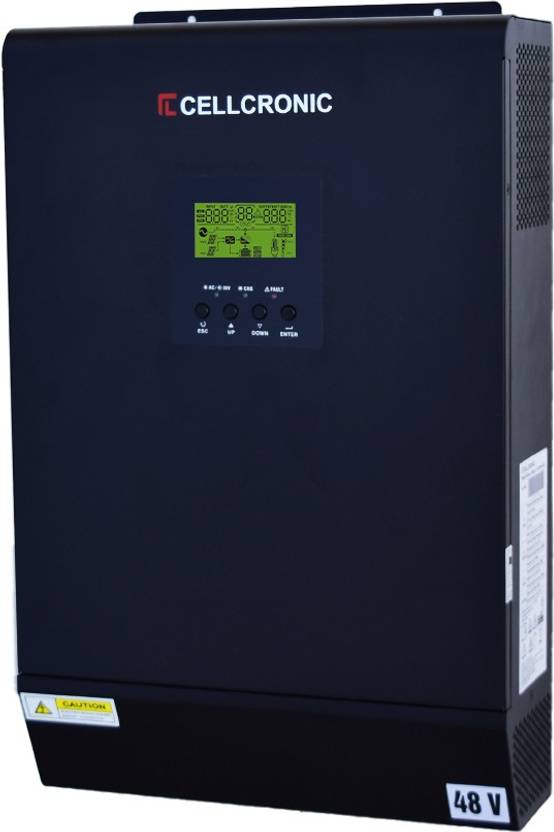 Cellcronic Alpha V 3 solar hybrid MPPT inverter 3kw-48v Pure Sine Wave ...