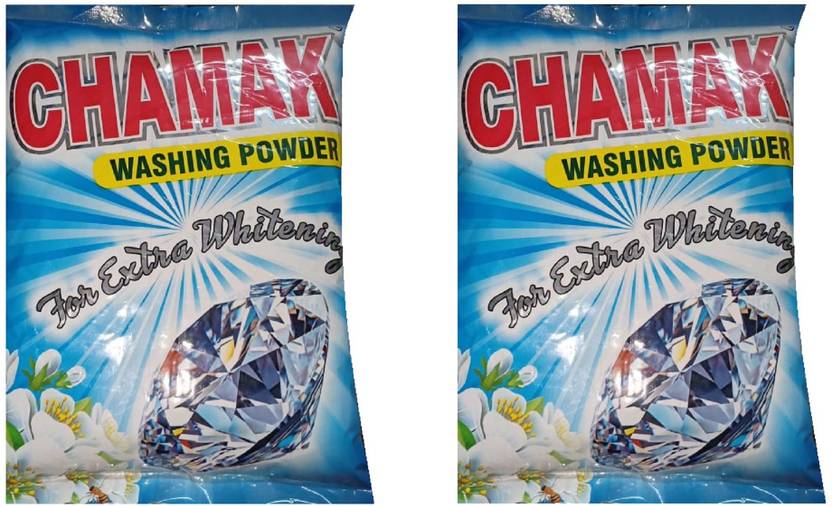 chamak WASHING POWDER FOR EXTRA WHITENING 500 GM ( PACK OF 2 ...