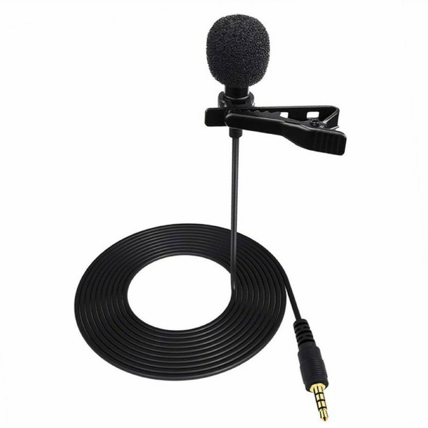 SlideNbuy Collar Lapel Mic Microphone With Free Pouch for PC Computer ...