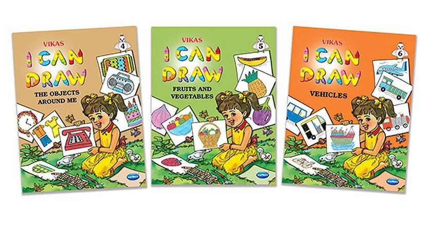 Navneet I Can Draw Book -Objects,Fruits,Vehicles: Buy Navneet I Can ...