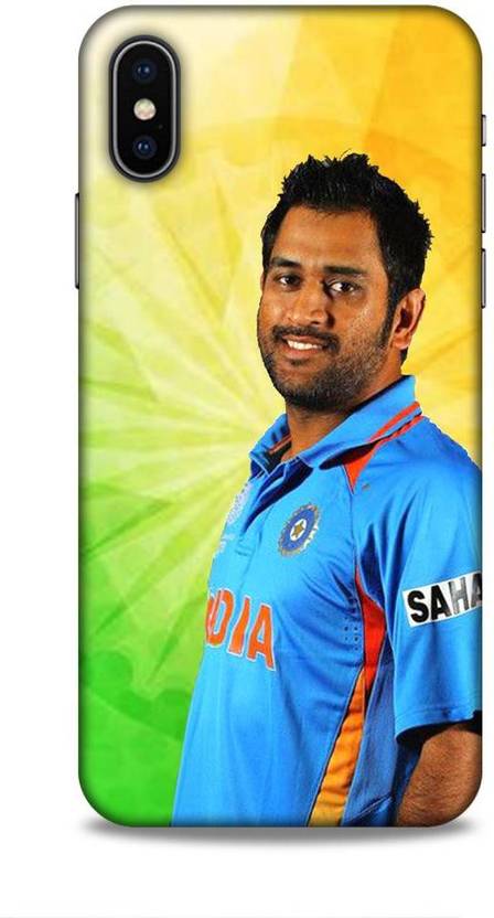 MAPPLE Back Cover for Apple iPhone X (MSD / Mahendra Singh Dhoni ...