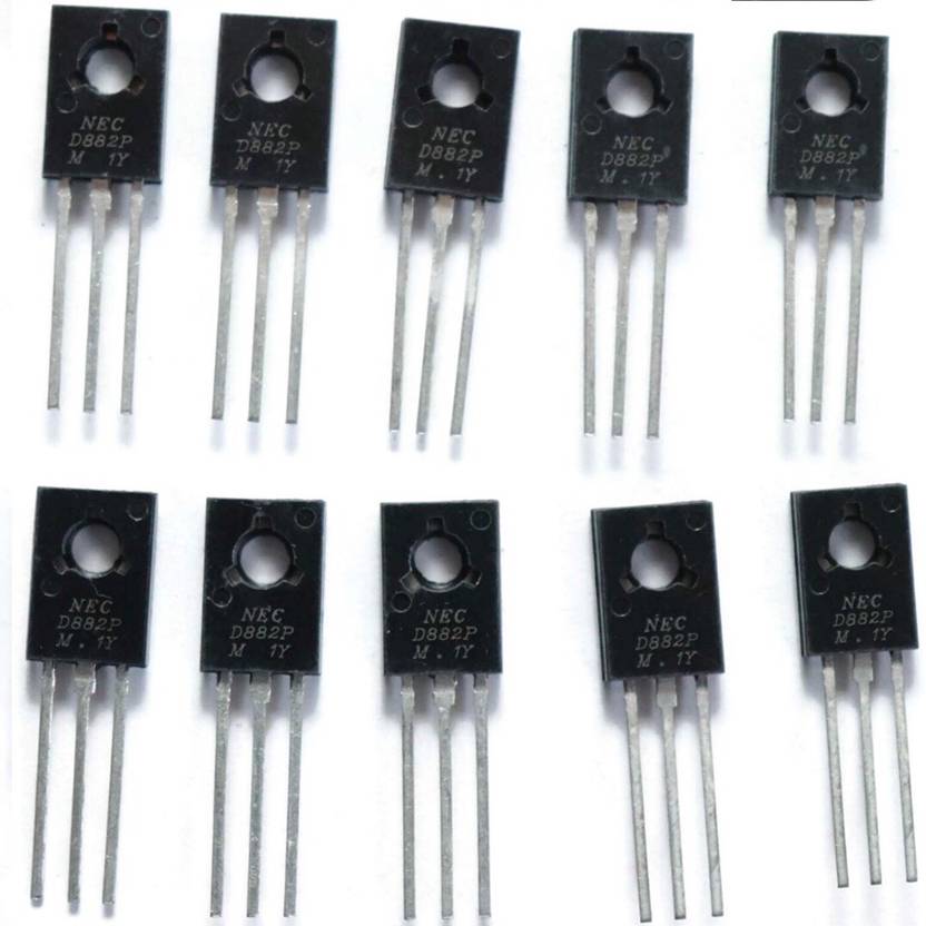 Electronicspices 10 Pieces D882 - General Purpose Transistor -NPN -NEC ...