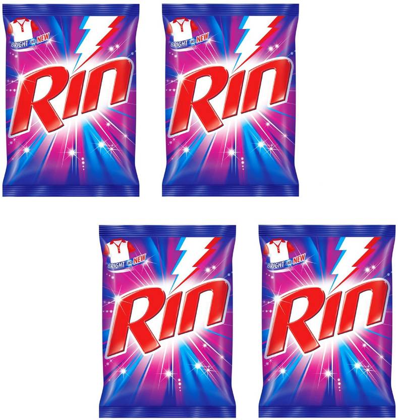 Rin DETERGENT POWDER 1Kg (PACK OF 4) Detergent Powder 4 kg Price in ...