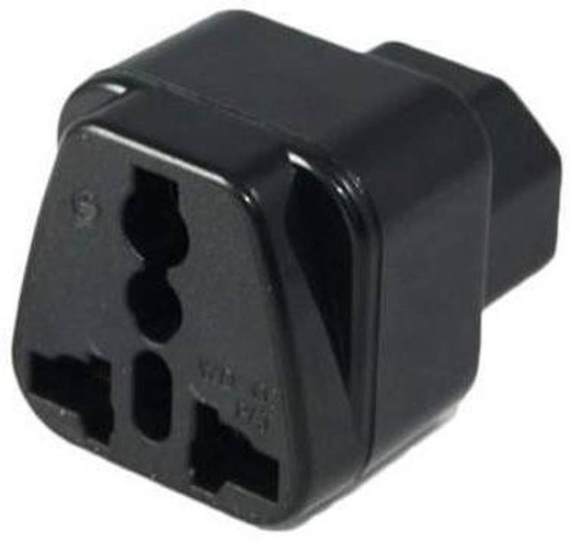 techut IEC C14 to Universal Female AU US UK EU C13 &1 (2in1) Adapter ...