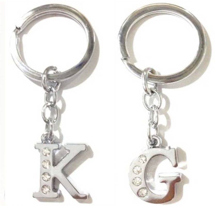 Rashi Traders Alphabet G & K Letter Key Chain Price in India - Buy ...