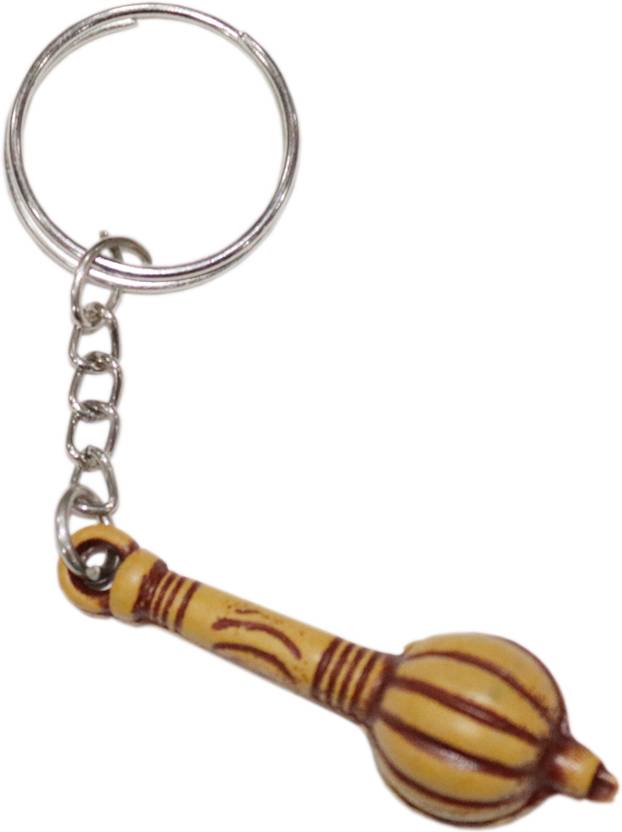MOMS AND KIDS Lord Hanuman Ji Gada Keychain Key Chain Price in India ...