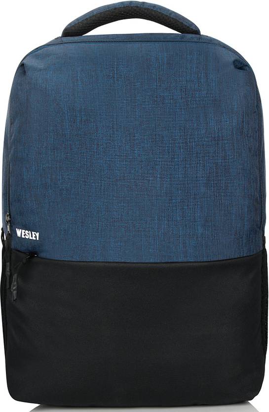WESLEY Milestone 2.0 30 L Laptop Backpack Blue - Price in India ...