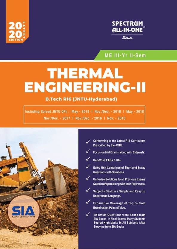 Thermal Engineering-II, B.Tech III-Year II-Sem (ME) R16 (JNTU-HYDERABAD ...