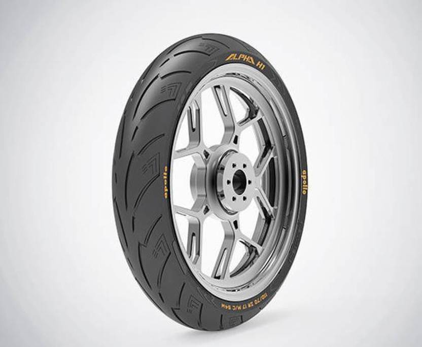 Apollo 150/70r17 ALPHA H1 150/70R17 Rear Two Wheeler Tyre Price in ...