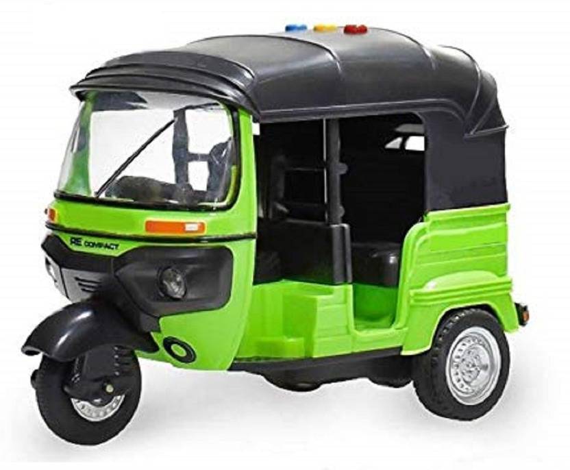 YATRI Auto Rickshaw Toys – Bump & Go Auto Rickshaw Toy with Sound ...