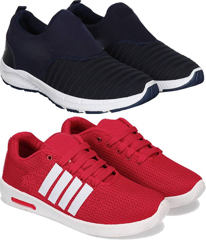 BERSACHE Combo pack of 2 sports and running shoes for men Running Shoes ...