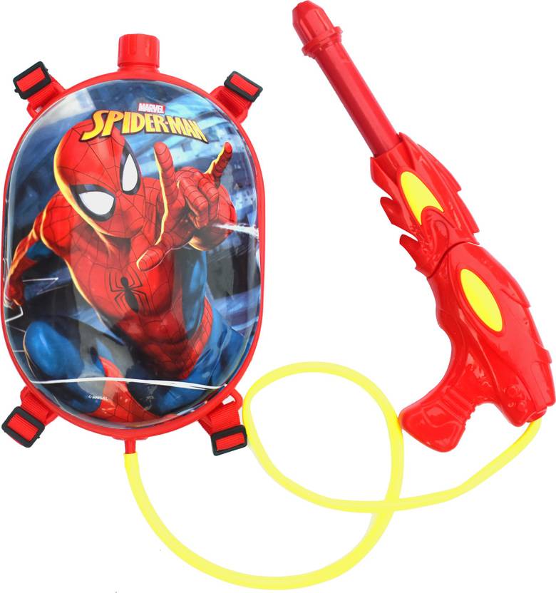 ToyToon Spider Man Water Tank Pichkari For Kids Water Gun - Spider Man ...