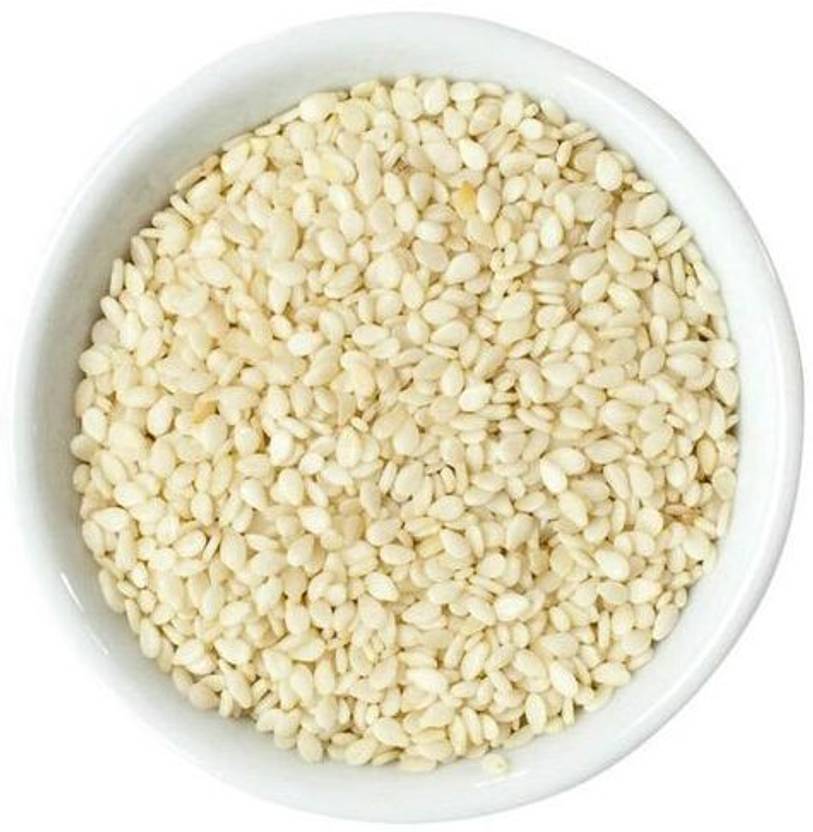 Urban Organic white sesame seeds - safed til - sesamum indicum (250 ...