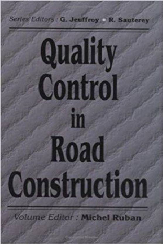 Quality Control in Road Construction: Buy Quality Control in Road ...