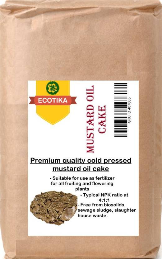 ecotika Mustard seed cake 1 kg Soil Price in India - Buy ecotika ...
