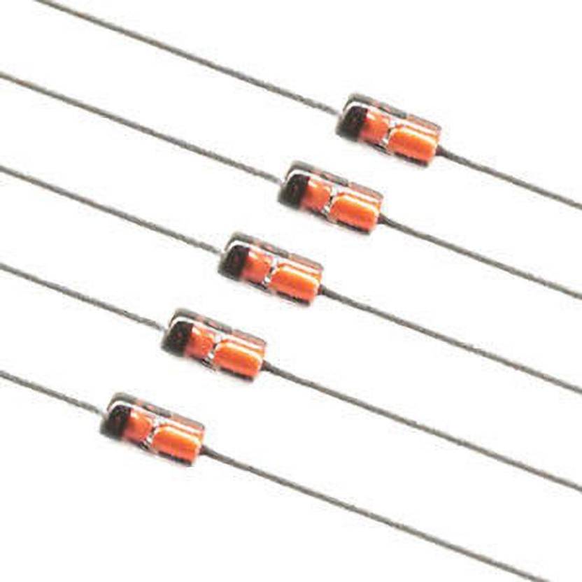 WizAps 1N4148 Switching Diode Standard 75V 150mA through Hole DO-35,Pack of 50 Electronic ...