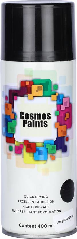 Cosmos Paints CEDBlack Spray Paint 400 ml Price in India - Buy Cosmos ...