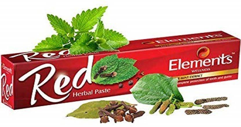 Elements WELLNESS Red Herbal Toothpaste 150GM Toothpaste - Buy Baby ...