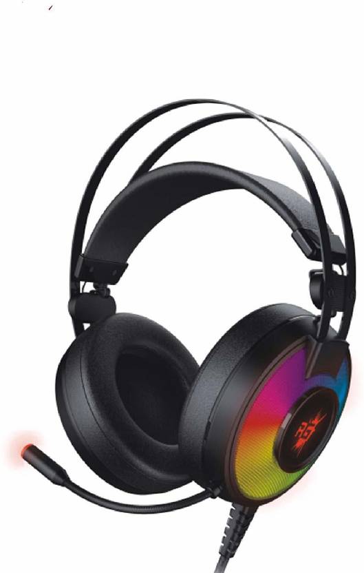 Redgear Comet 7.1 USB Gaming Headphones with 7 changeable LED color ...