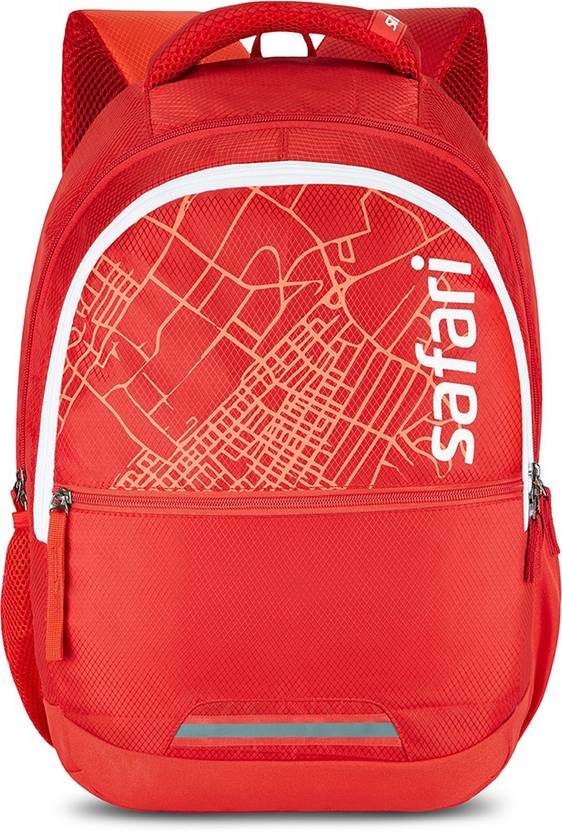 SAFARI Navigation School/College Casual 32 L Backpack Red - Price in ...