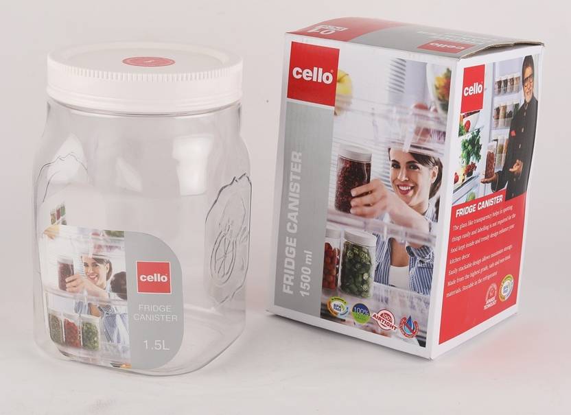 cello fridge door transparent canister 1500 ml - 1500 ml Plastic ...