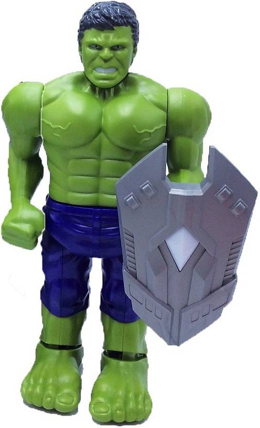 SQUIDSY Super Hero Legends Hulk Robot Action Figure Toy, Moves Front ...