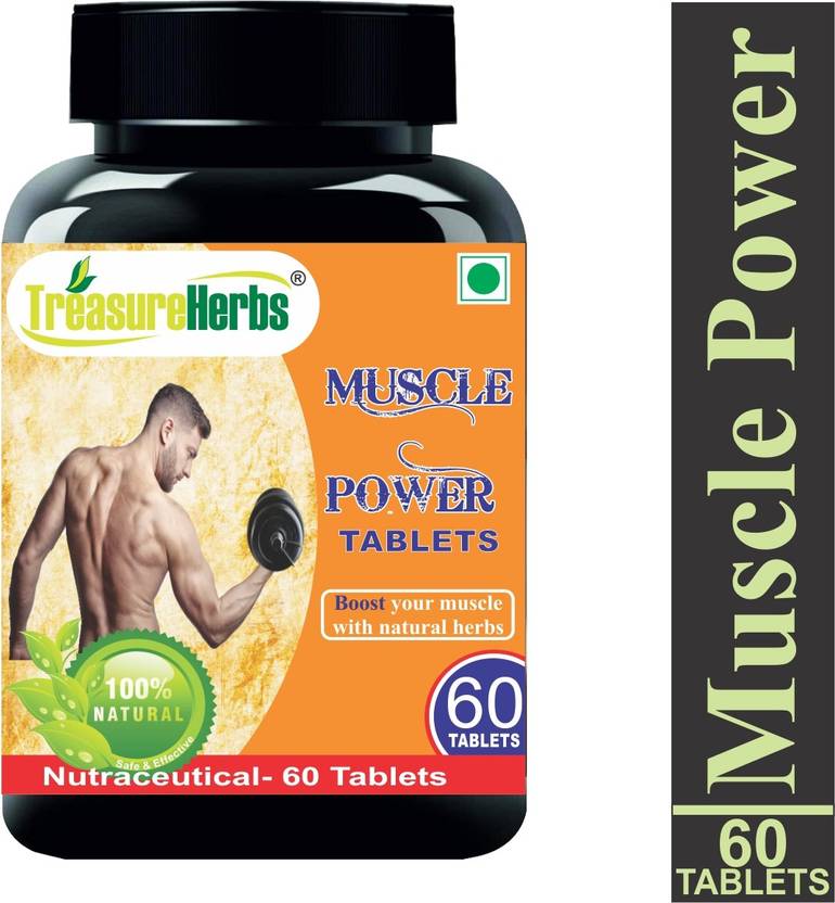 Treasure Herbs Muscle Charge Power Tablets for Men 60 Tablets Price in ...