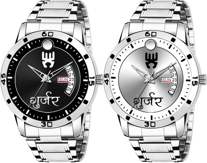 TARIDO Combowatch_TD9015SM012 Combo Day & Date Series Analog Watch ...