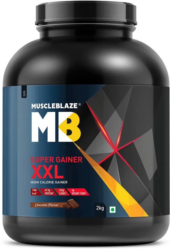 MUSCLEBLAZE Super Gainer XXL Weight Gainers/Mass Gainers Price in India ...