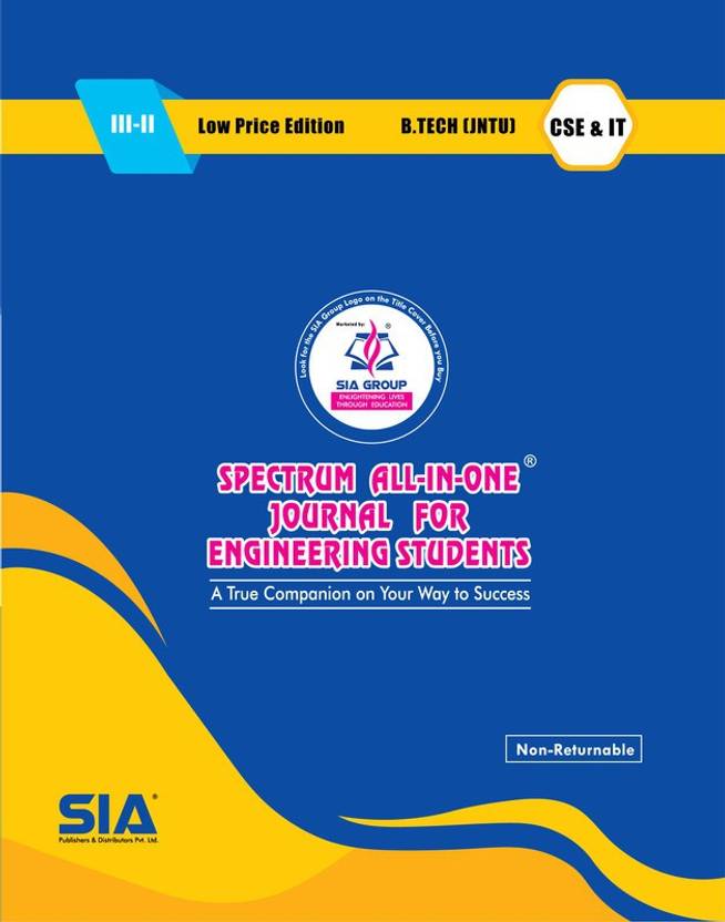 B.Tech III-Year II-Sem (CSE & IT) JNTU-(HYDERABAD) ALL-IN-ONE Journal ... B.Tech III-Year II-Sem (CSE & IT) JNTU-(HYDERABAD) ALL-IN-ONE Journal ...