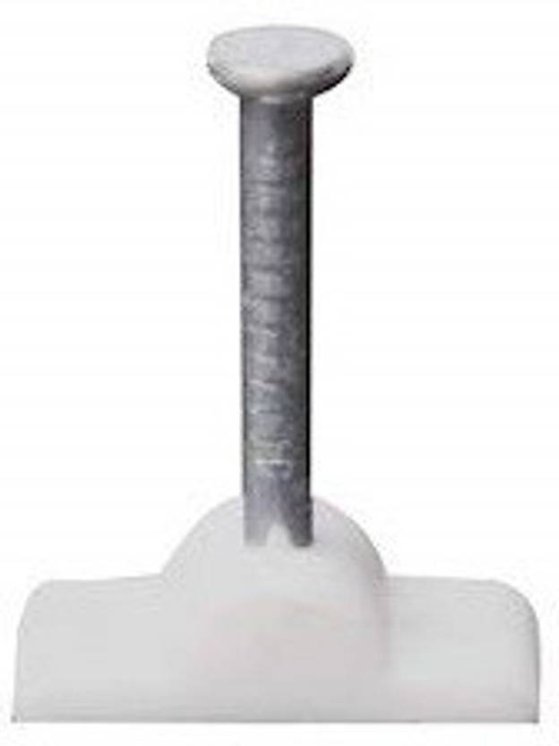 PBROS Batten Clips Gitti Flat Plastic Hook & Loop Cable Tie Price in ...