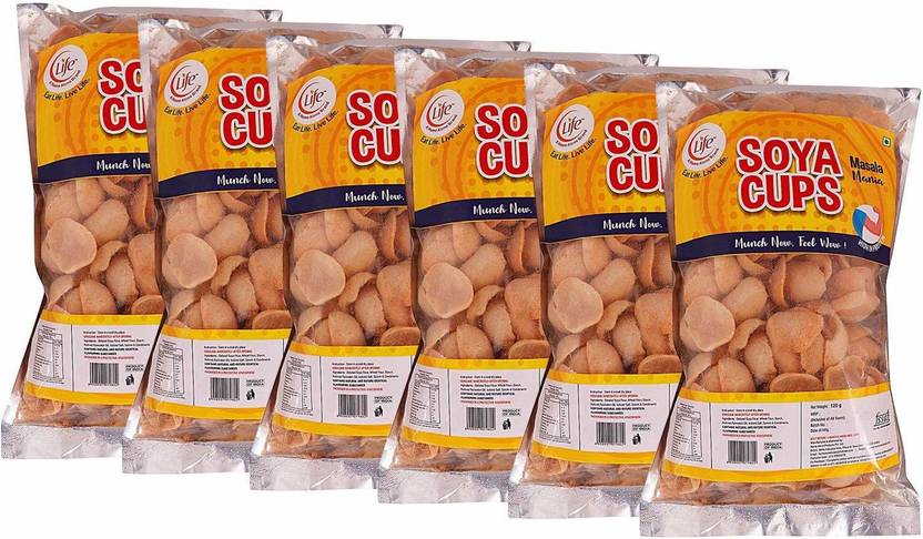 Life Soya Cups Masala Mania Healthy Party and Evening Snack Price in ...
